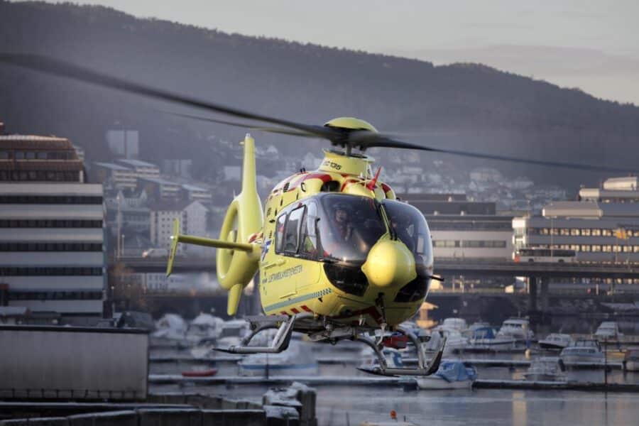 Basene - Norsk Luftambulanse Helikopter
